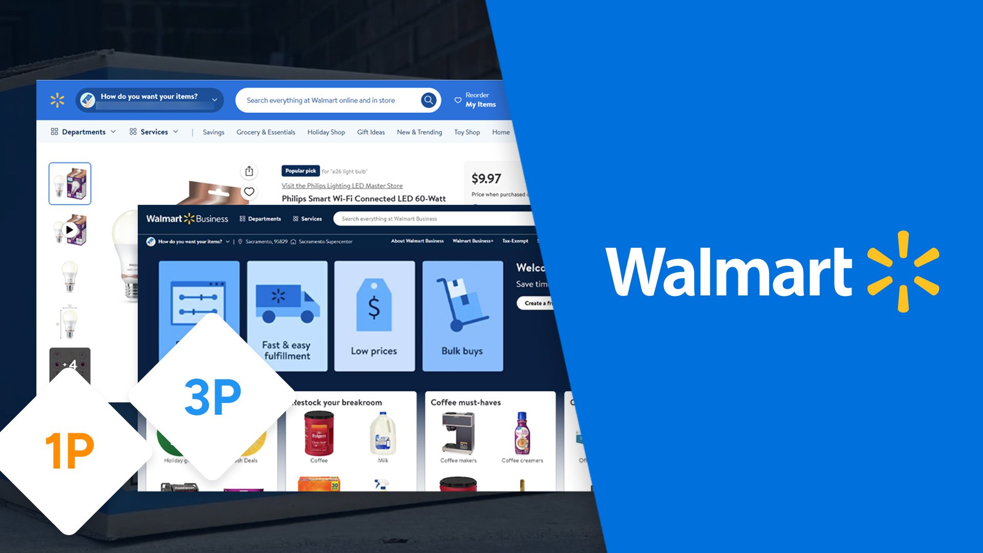 Walmart 1P vs 3P - Choosing the right selling model for your brand